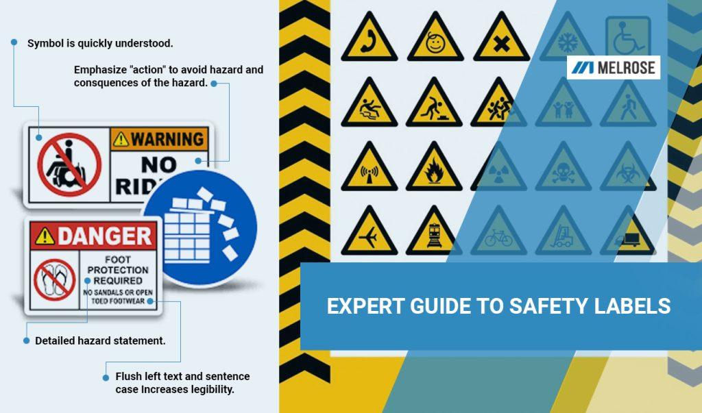 Expert guide to safety labels – Melrose Nameplate & Label Co. | US ...