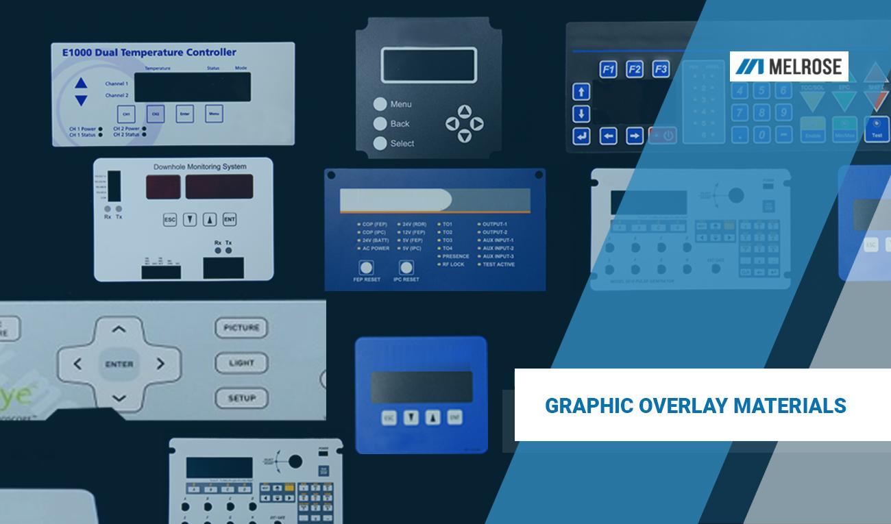 Graphic Overlay Materials | Melrose Nameplate & Label Co. | U.S ...