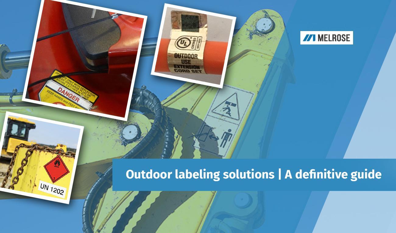Outdoor labeling solutions | A definitive guide | Melrose Nameplate ...