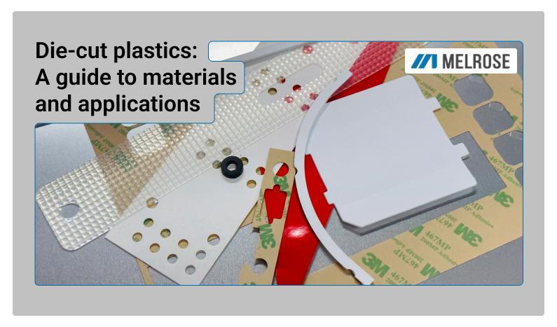 Versatility of die cutting: Making spacers, flexible insulators, heat ...