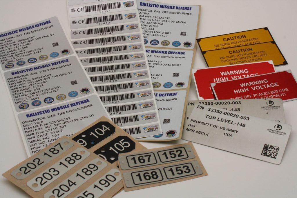Custom Durable Labels | Melrose Nameplate & Label Co.